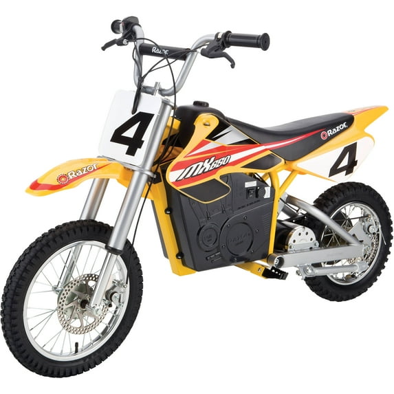 Open Box Razor Dirt Rocket MX650 - 36V Electric-Powered Dirt Bike, up ...