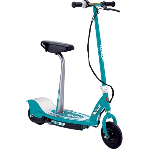 Razor E200S Seated Electric Scooter Teal- up to 12mph - Walmart.com