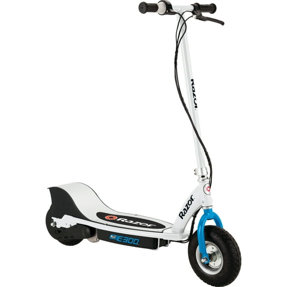 Razor E300 Electric Scooter - White, up to 15 mph, for Teen and Adult ...