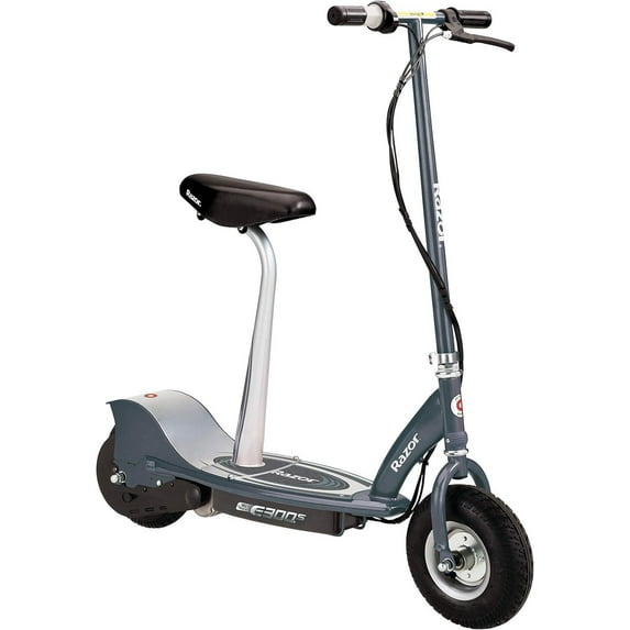 Razor E300S Seated Electric Scooter for Kids Ages 13+ - 9" Pneumatic ...
