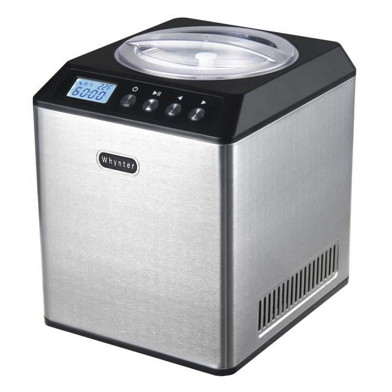 Razor Edge 2.1 qt Upright Ice Cream Maker with Stainless Steel Bowl ...