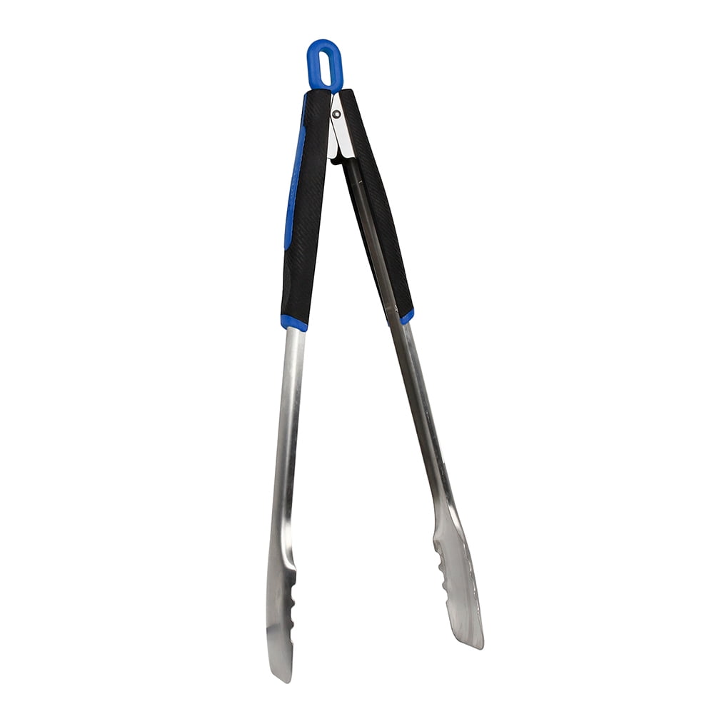 Razor Oversized Locking Tongs Stainless Steel With Non-Slip Rubber Grip ...
