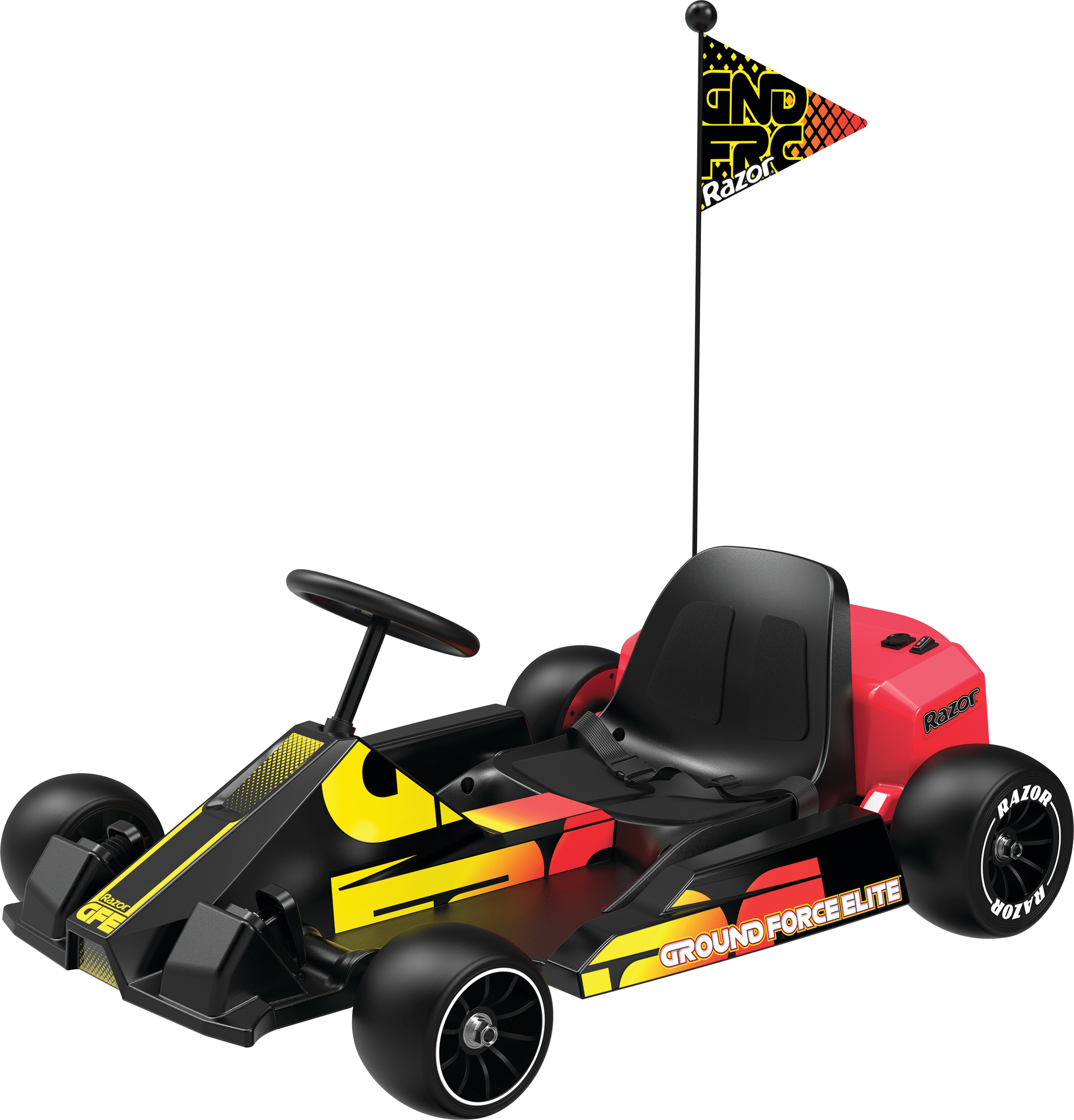 Razor Ground Force Elite - 36V Electric Go-Kart, up to 14 mph, Powered ...
