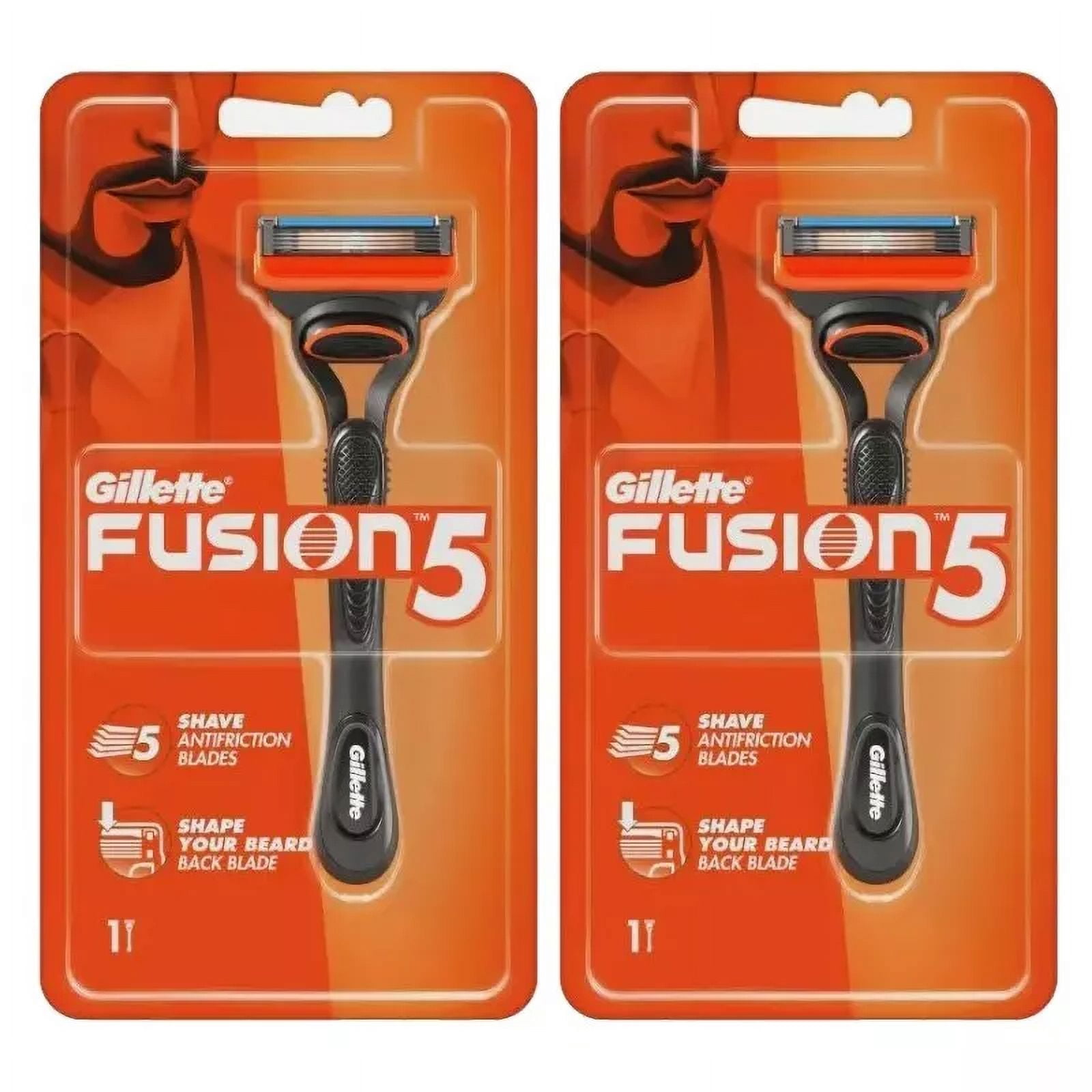 Razor Handle with 1 Refill Cartridge for Men ( 2 Pack) - Walmart.com