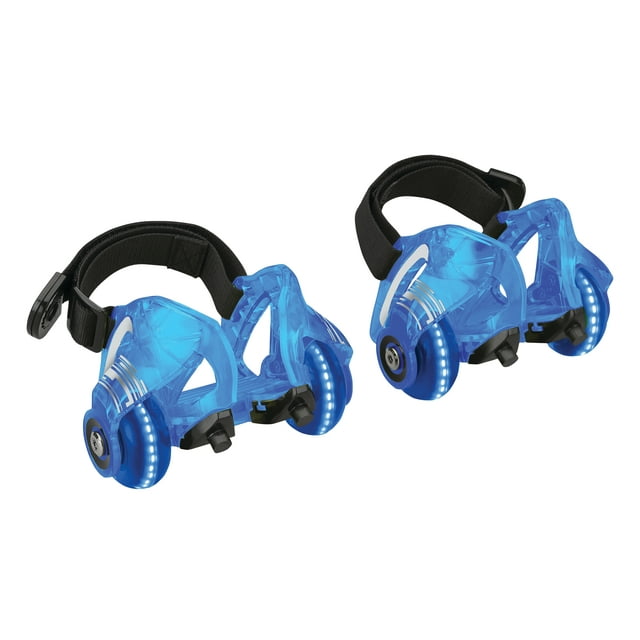 Razor Jetts DLX Heel Wheels with Sparks - Neon Blue, Skate Shoes with ...