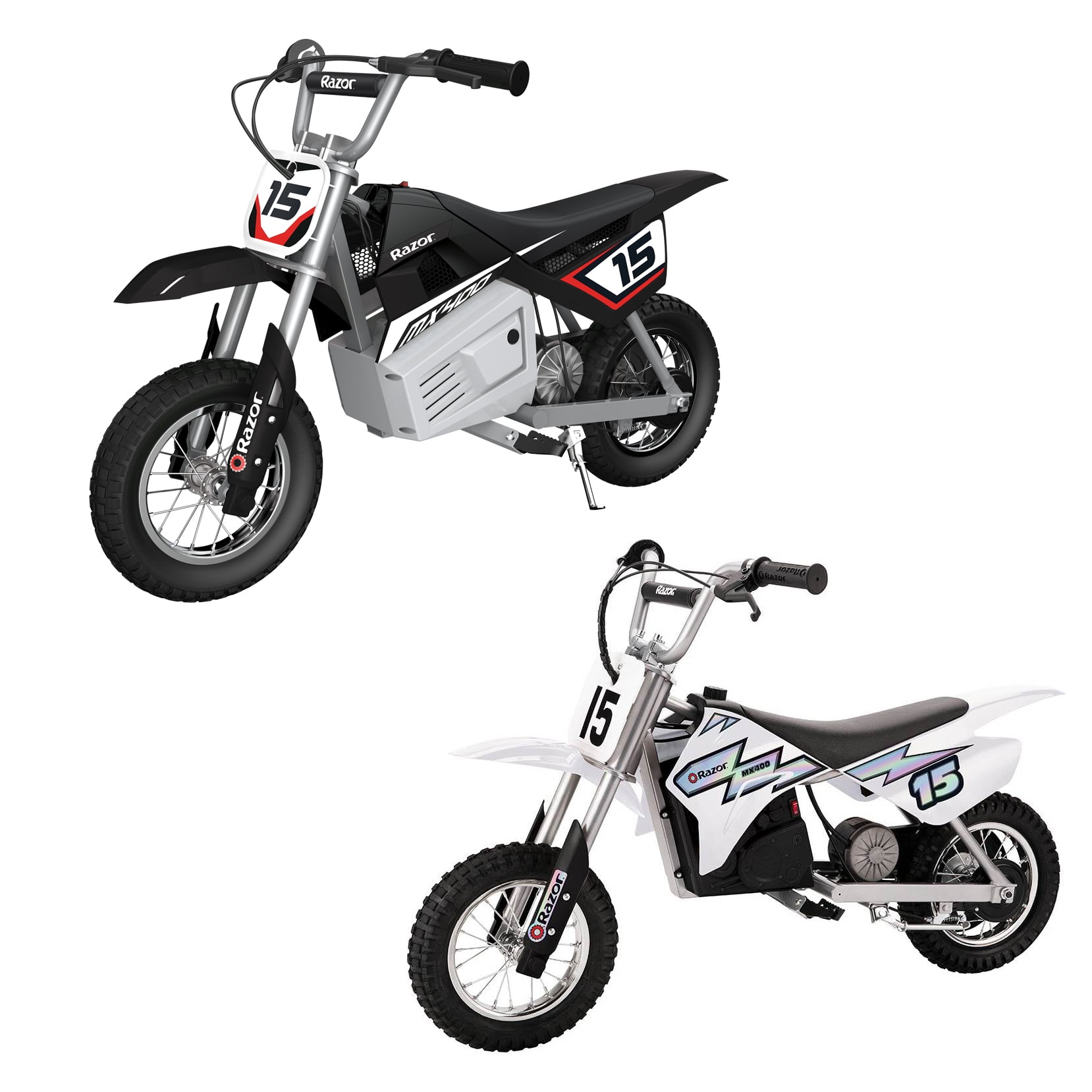 Razor MX400 Dirt Rocket Electric Motocross Motorcycle Bikes, 1 Black ...