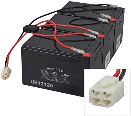 Razor MX500 / MX650 36 12 Ah Replacement Battery Pack (W15128190003 ...