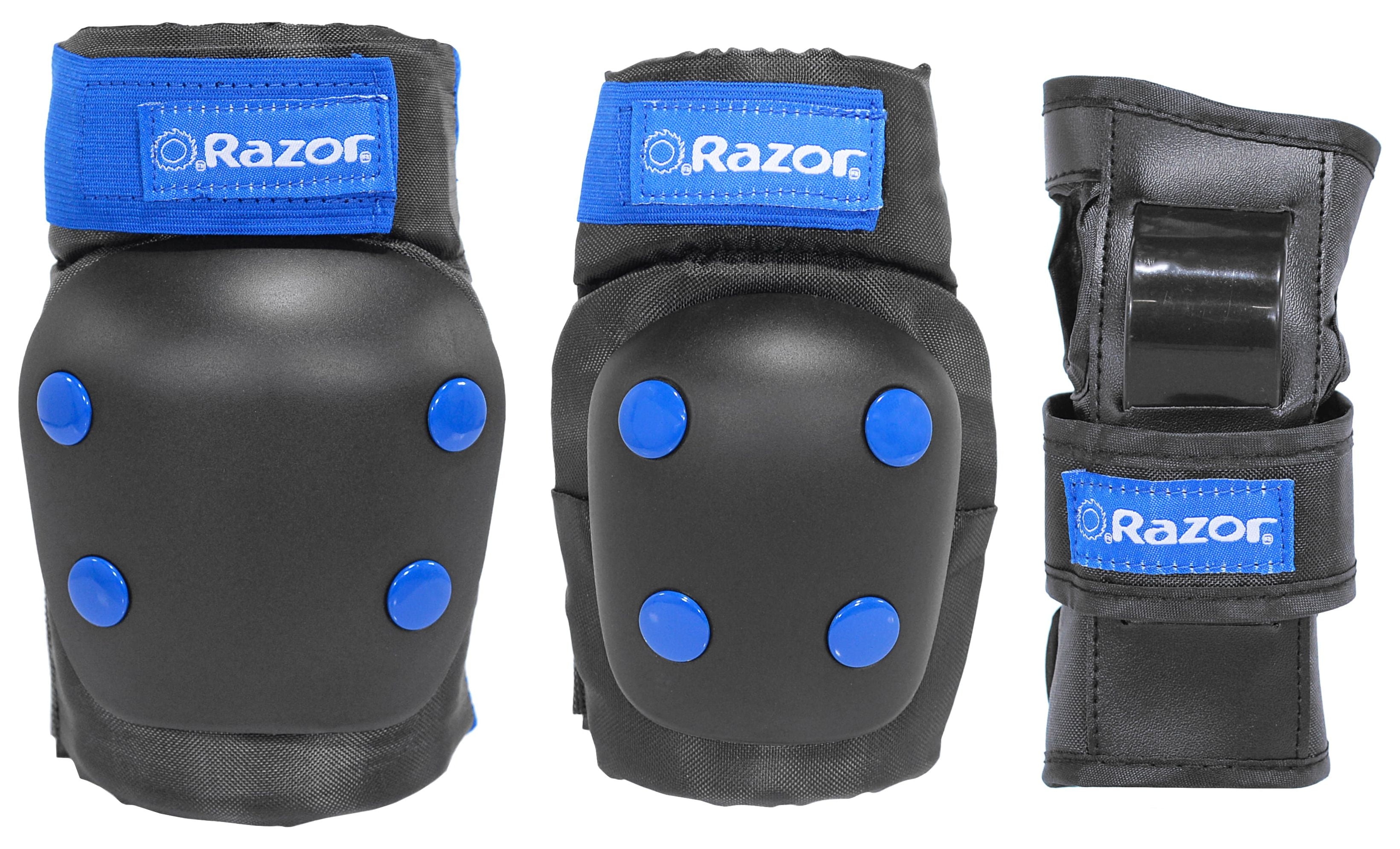 Razor Multi-Sport Child\'s Pad Set, Blue/Black - Walmart.com
