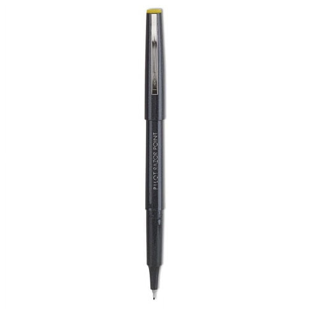 Razor Point Fine Line Porous Point Pen, Stick, Extra-Fine 0.3 Mm, Black ...