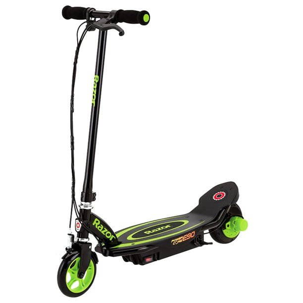 Razor Power Core E90 Sleek Electric Scooter w/Push Button Throttle ...