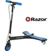 Razor PowerWing DLX Caster Scooter - Silver/Green, 3-Wheeled Drifting ...
