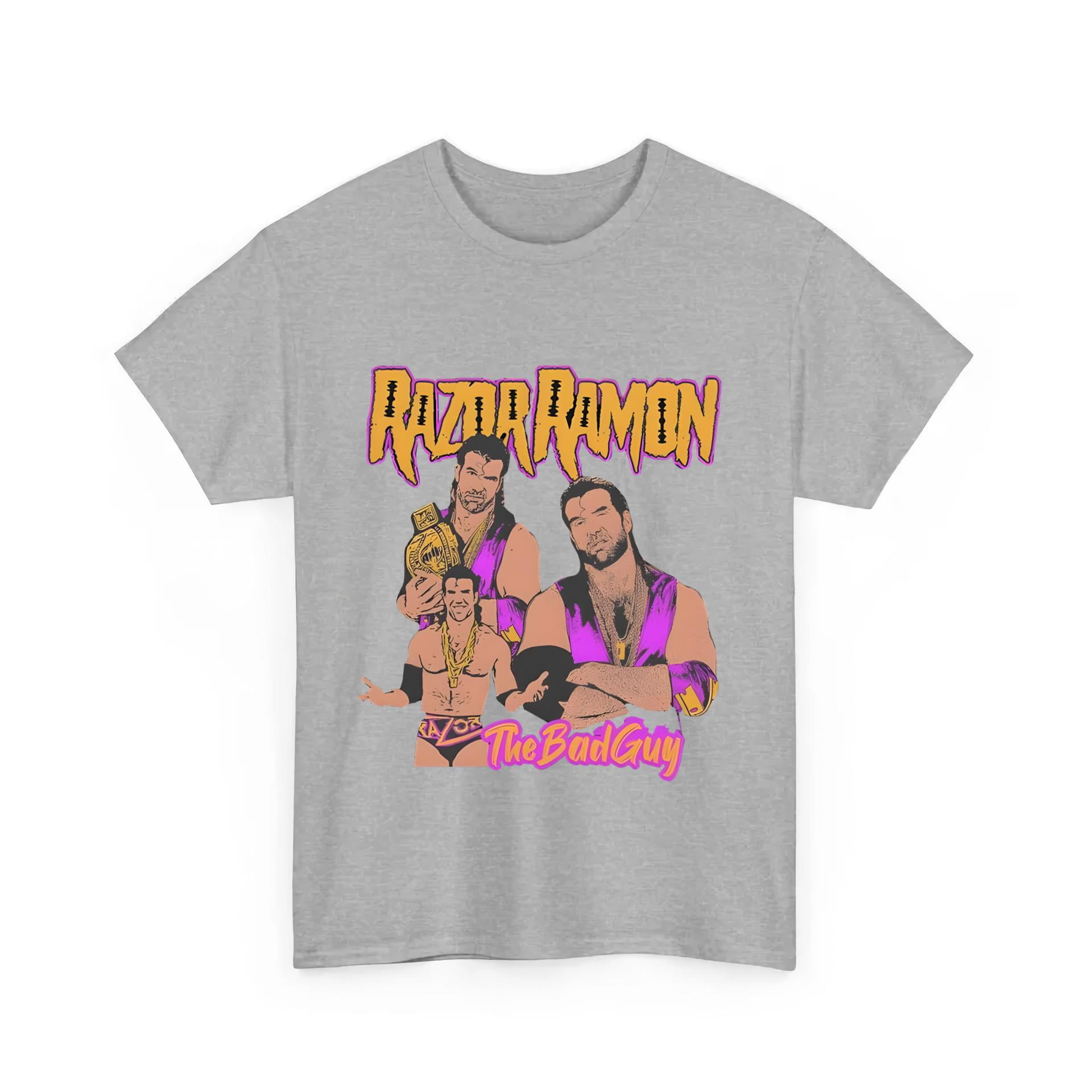 Razor Ramon The Bad Guy Vintage WWE T-Shirt-TH27441 - Walmart.com
