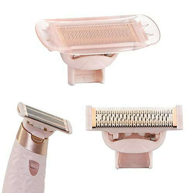 Razor Replacement Heads Fit For Flawless Nu Razor, Rose Gold Plated ...