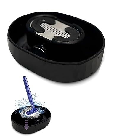 Razor Rinser,Portable Men's Shaving Razor Cleaner Quick Cleaning ...