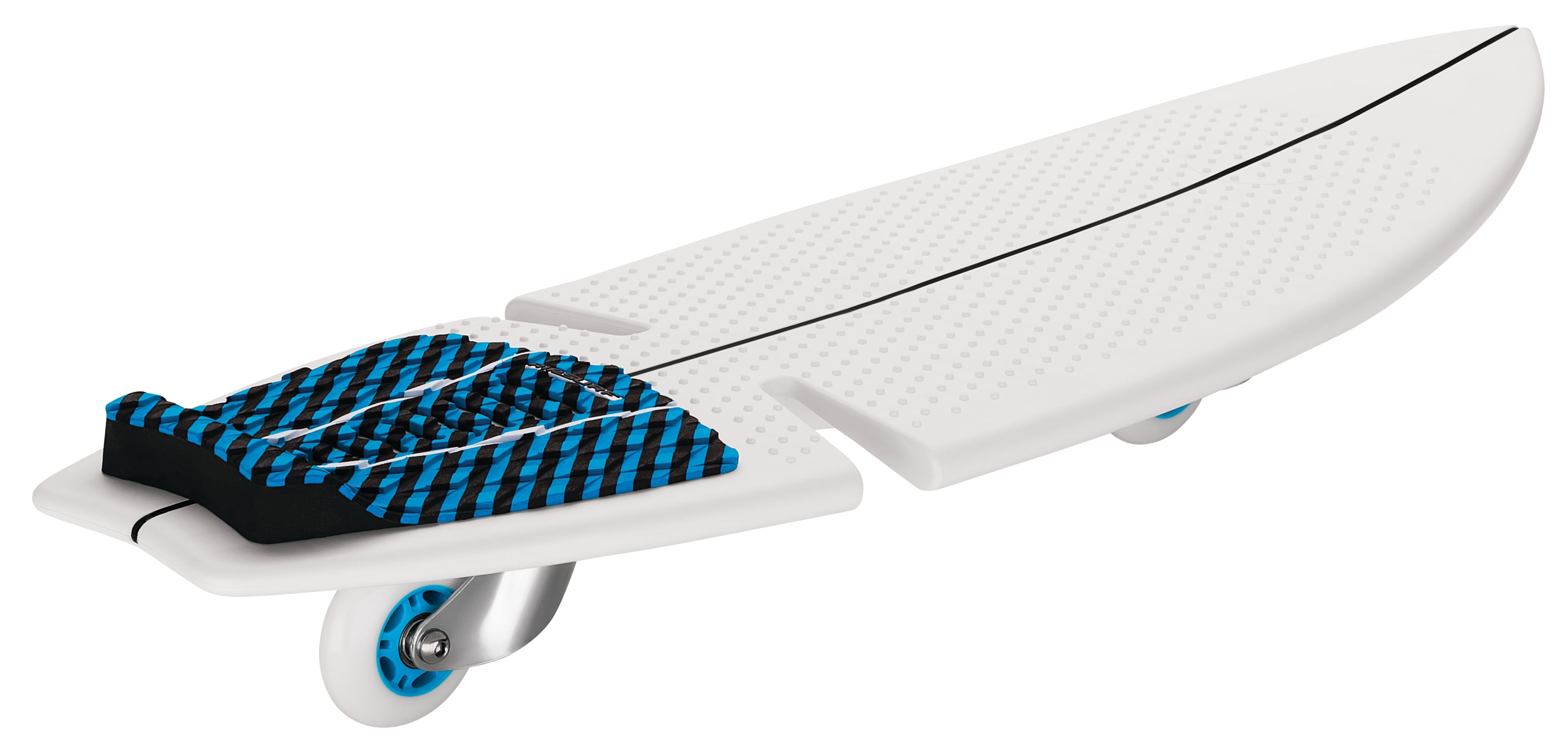 Razor RipSurf Caster Board - Blue, 76mm 360-Degree Pivoting Skateboard ...
