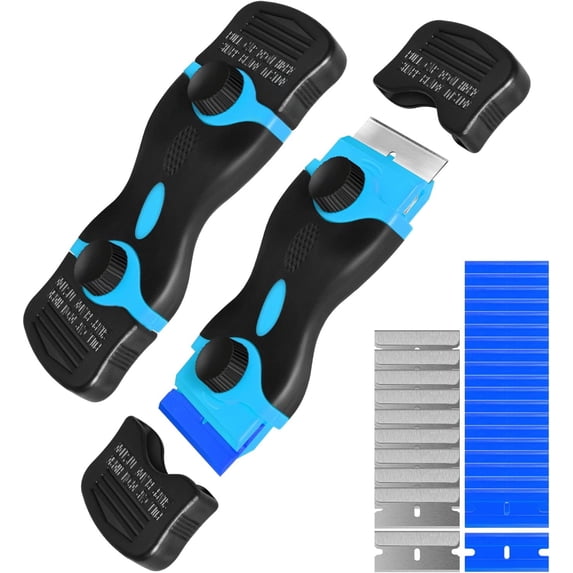Razor Scraper, Double Edge Razor Scraper Remover Tool with 30 count for ...