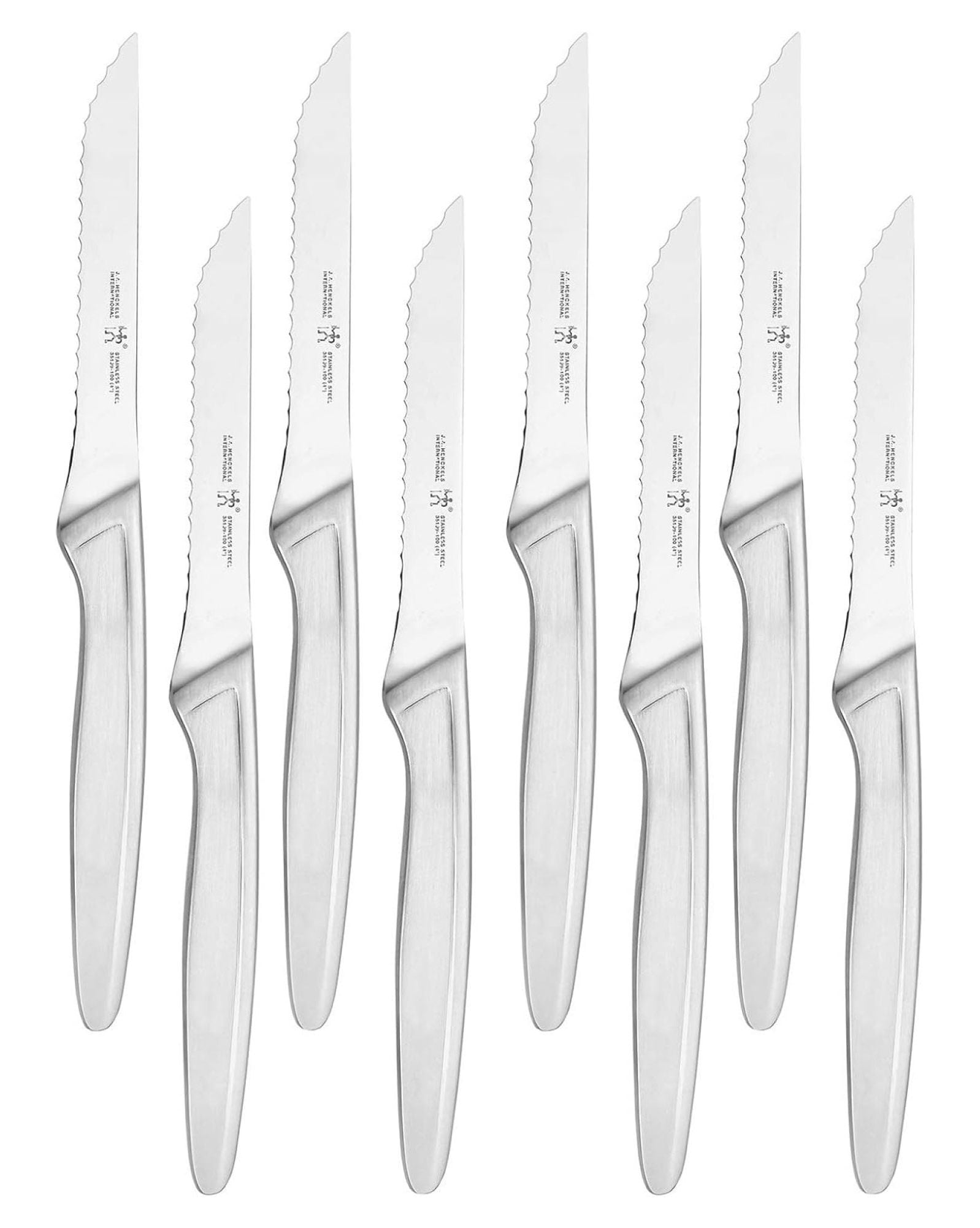 Razor-Sharp Steak Knife Set of 8, German Engineered Informed by 100 ...