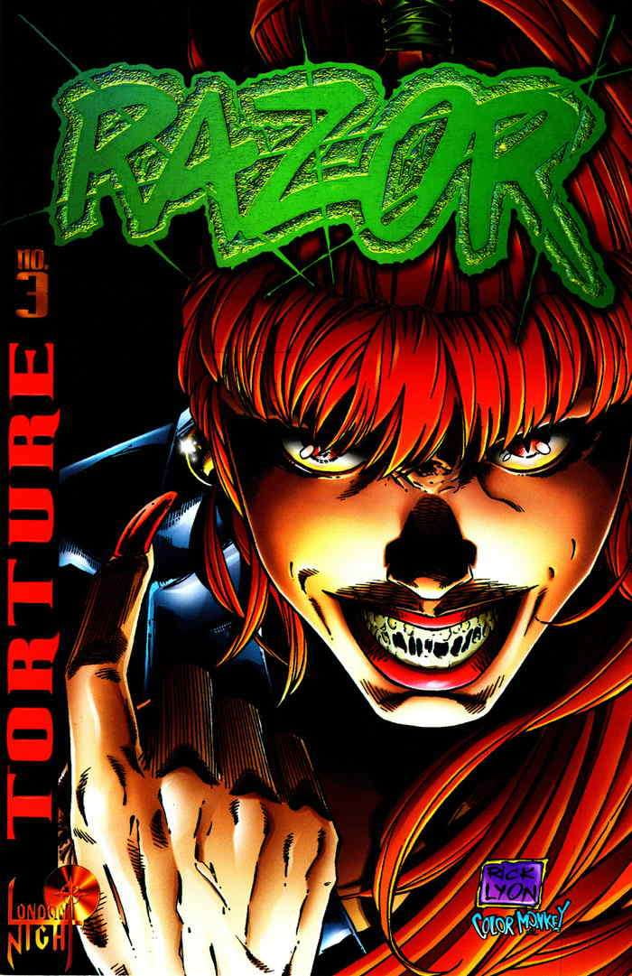 Razor: Torture #3A VF ; London Night Comic Book - Walmart.com