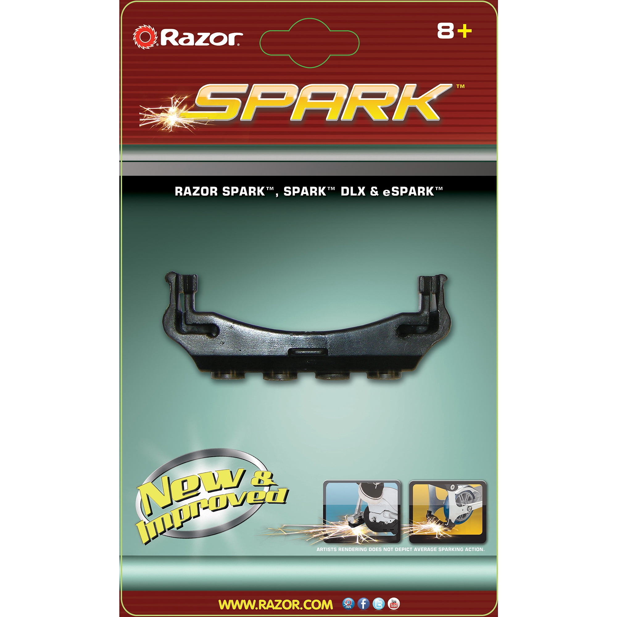 Razor Universal Spark Cartridge - Authentic Replacement Part for Razor ...