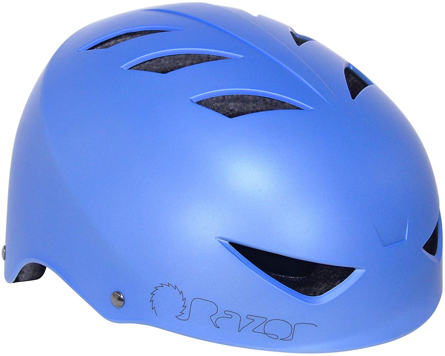 Razor V-12 Adult Multi Sport Helmet with Micro Adjustment, Satin ...