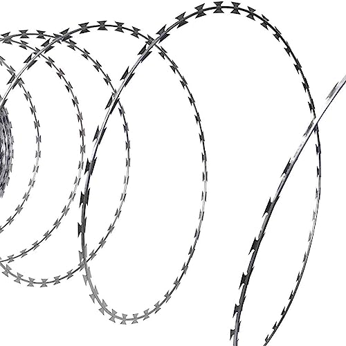 Razor Wires, Razor Barbed Wire, Straight Line Razor Wire Fencing Razor ...