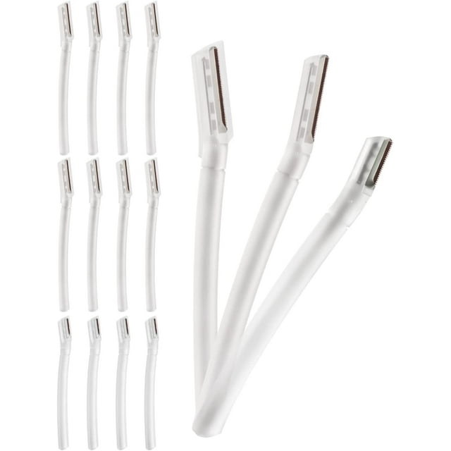 Razor for Women Face, 15 Pcs Microblade Eyebrow Razors, Multipurpose ...