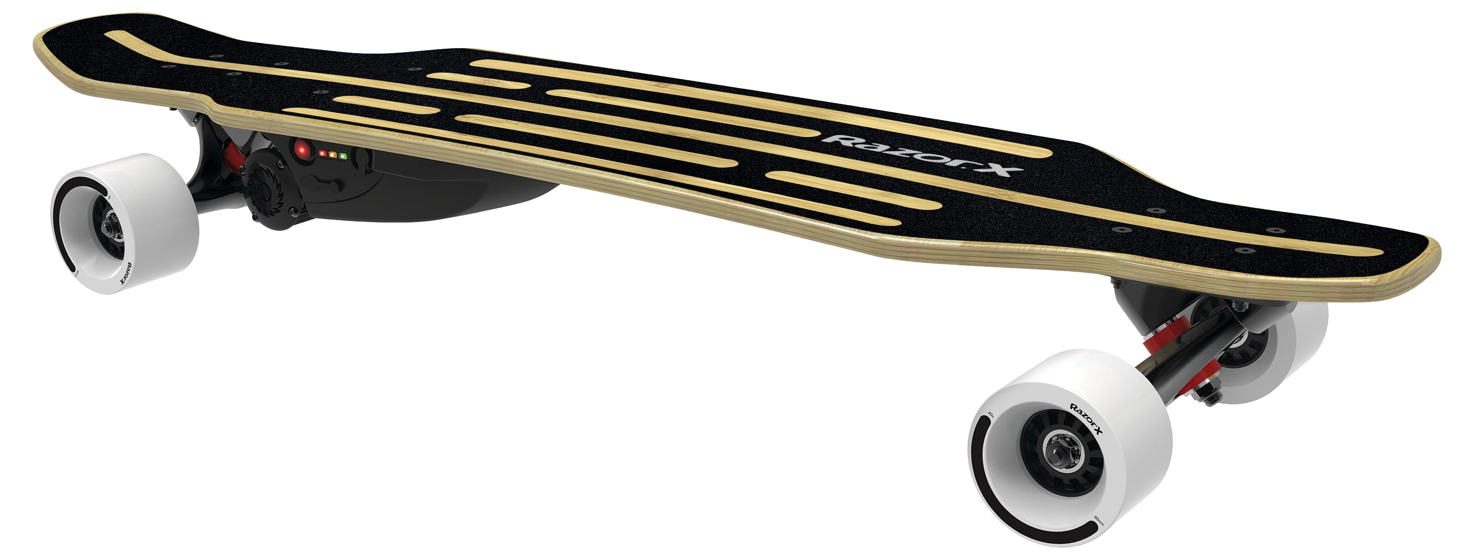 Razor X Longboard - Black, Electric Skateboard, Up to 10 mph, for Child ...