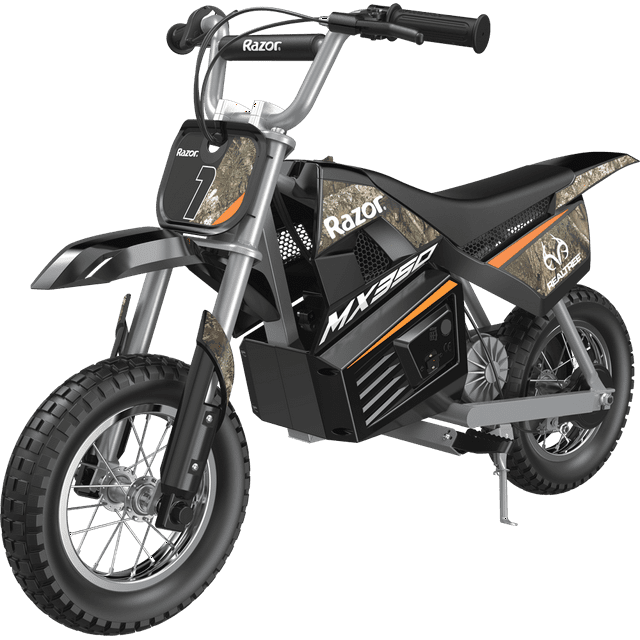 Razor x Realtree Dirt Rocket MX350 - 24V Electric-Powered Dirt Bike, up ...