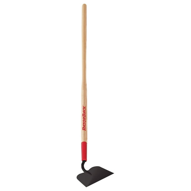 RazorBack 71113 6.25 in. Forged Steel Blade Garden Hoe with Wood Handle ...