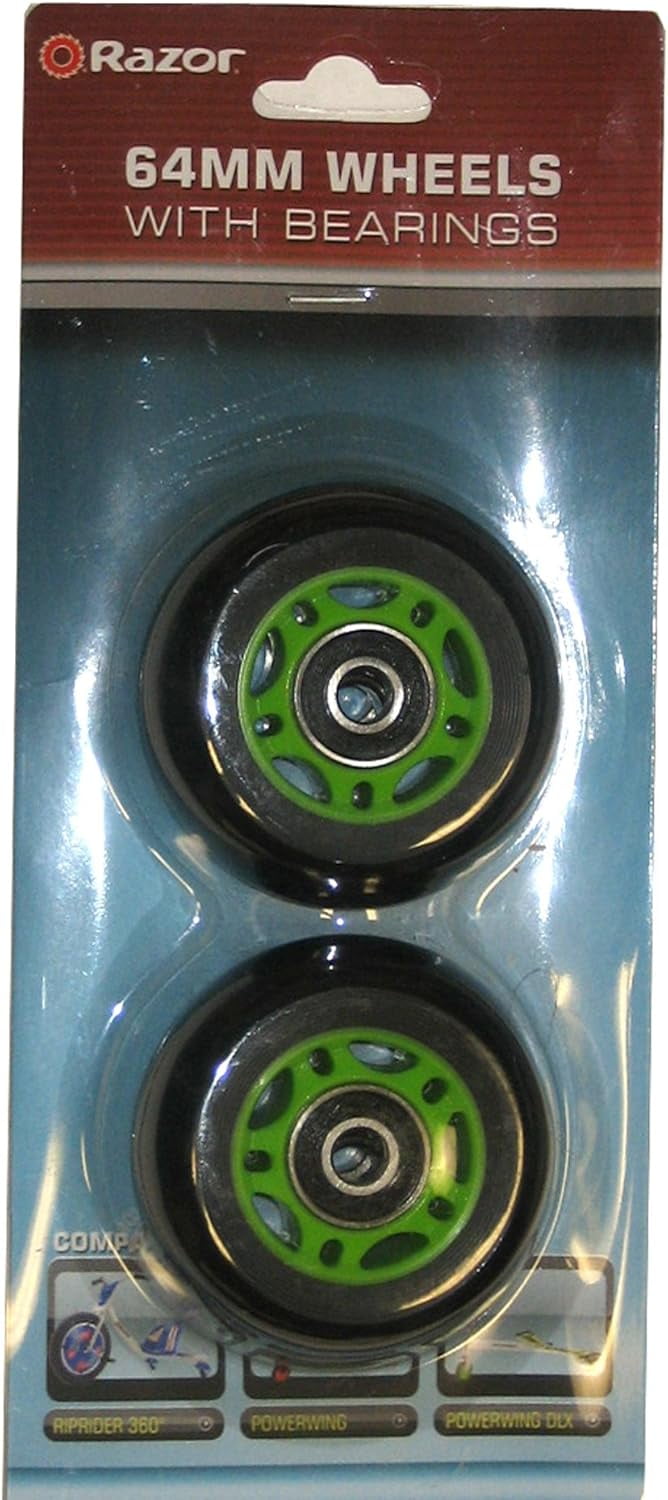 RazorUS Green Genuine Razor Replacement 64mm for PowerWing/RipRider 360 ...