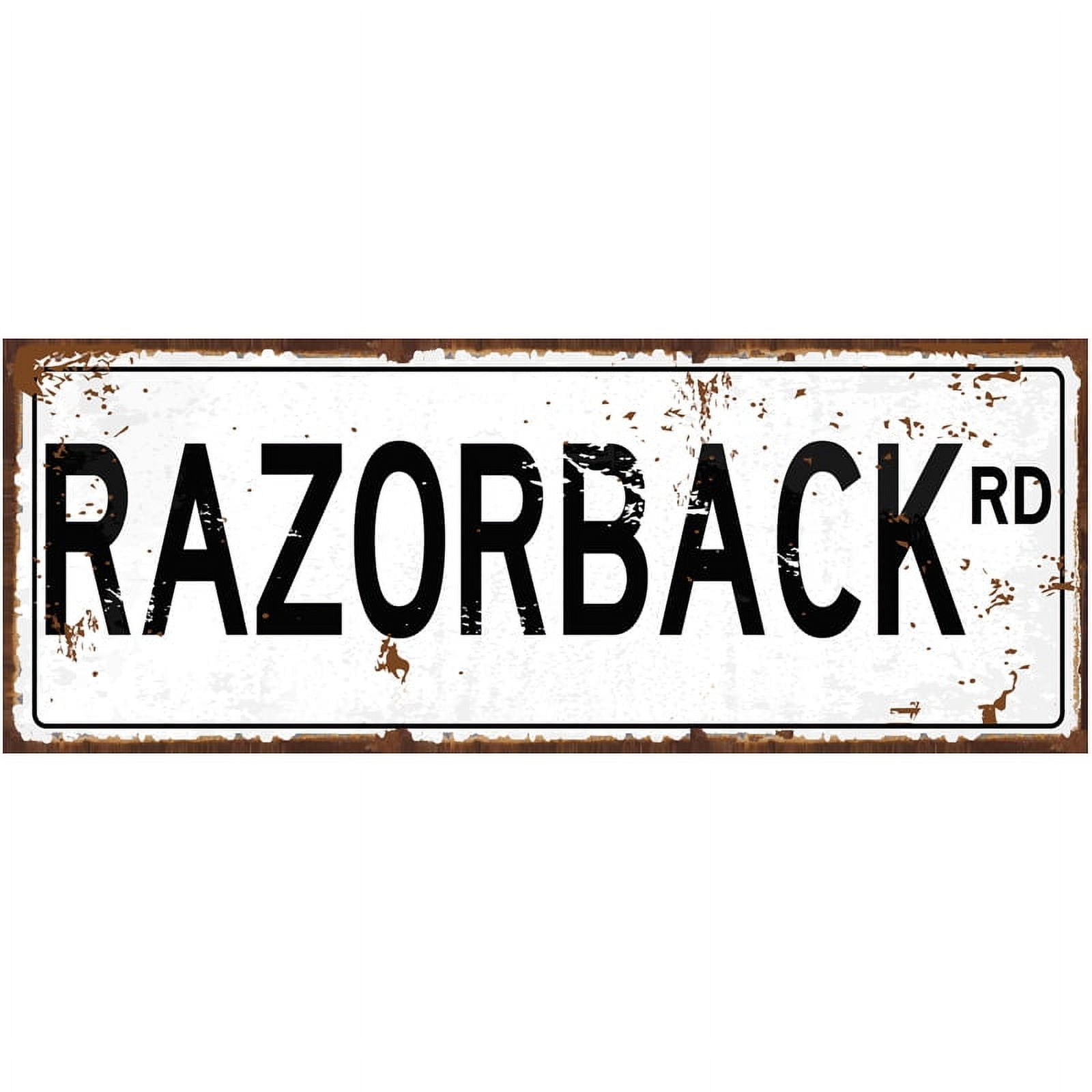 Razorback Road Metal Sign - Walmart.com