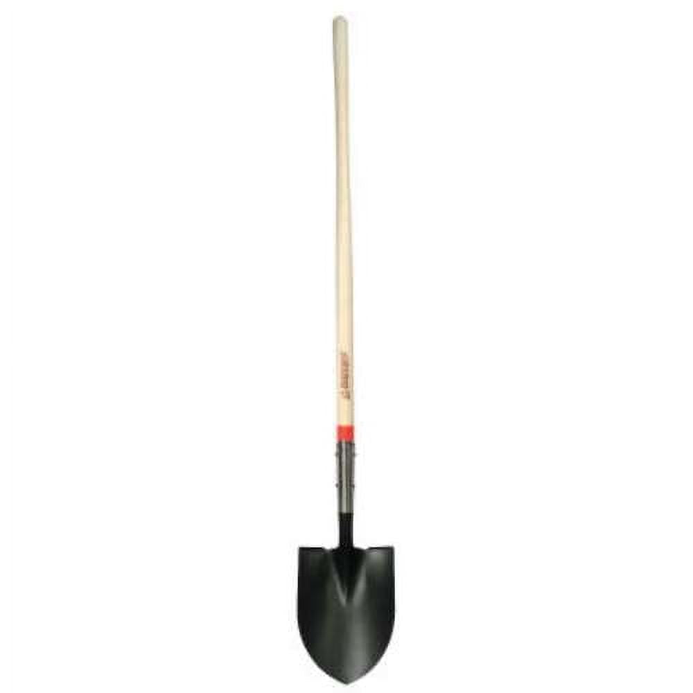 Razorback Shovel Long Hardwood 48 " Industrial Gauge, Round Point 9.5 ...