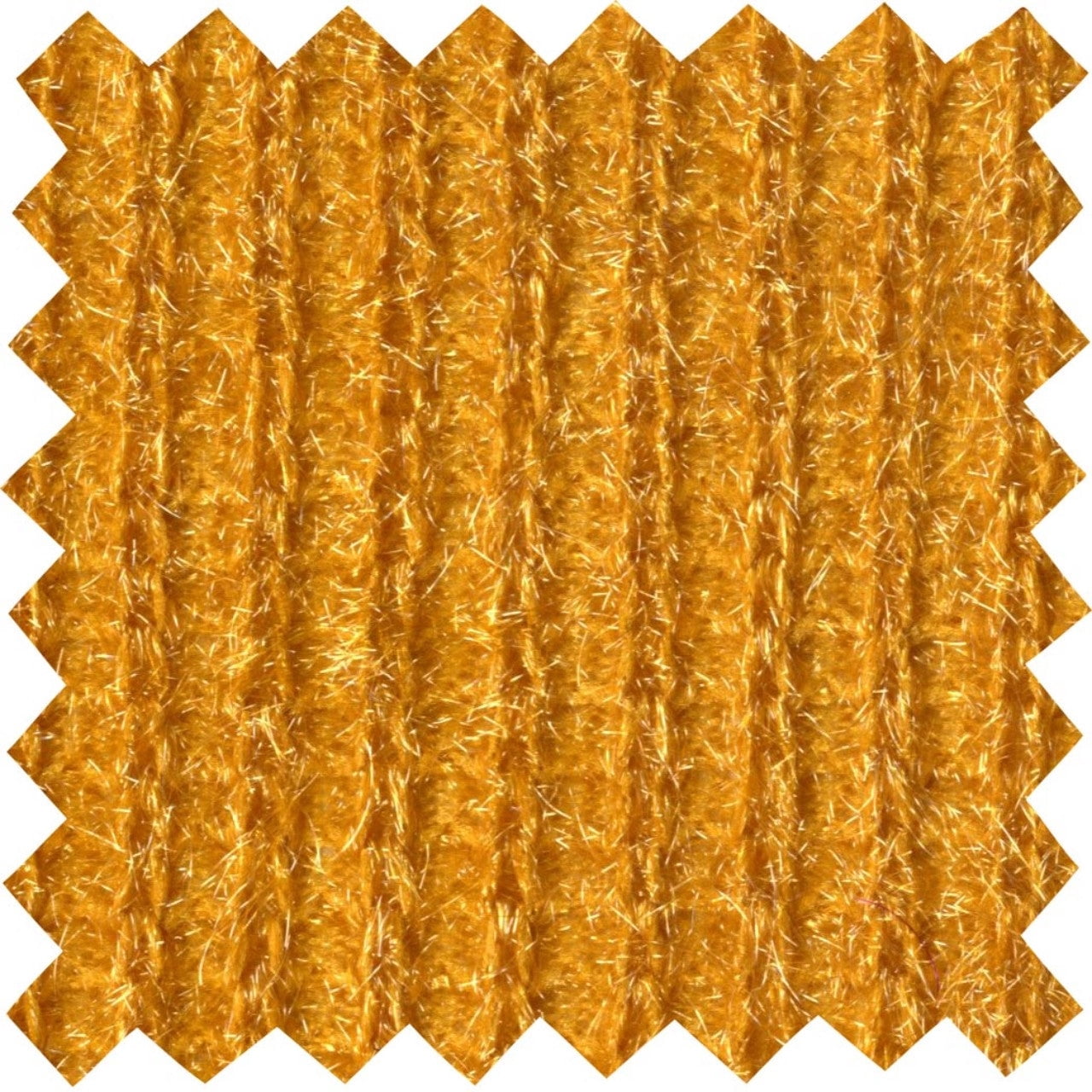 Razzle Dazzle Shaggy Knit Sweater, Faux Fur Fabric by the Yard (MUSTARD ...