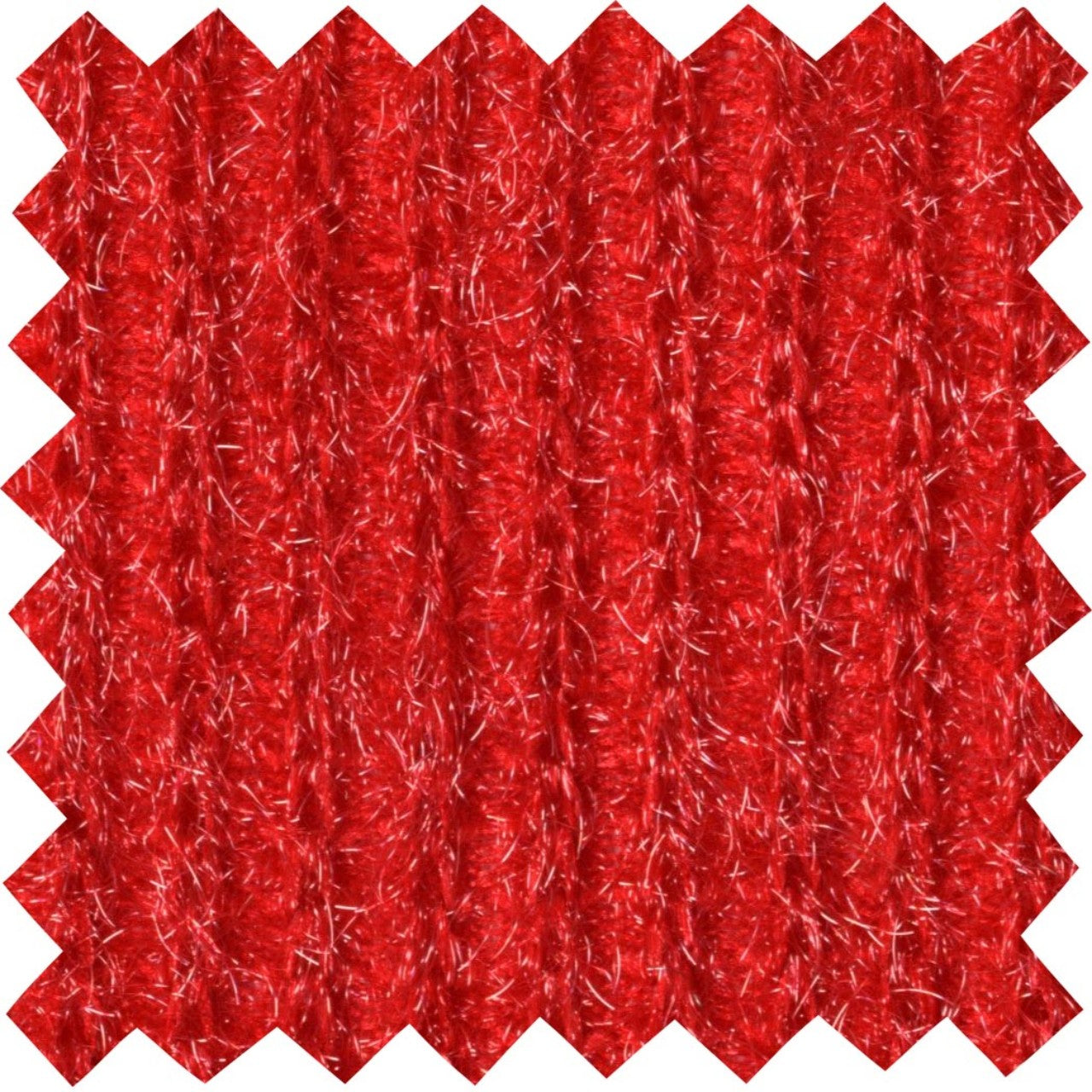 Razzle Dazzle Shaggy Knit Sweater, Faux Fur Fabric by the Yard (RED, 1. ...