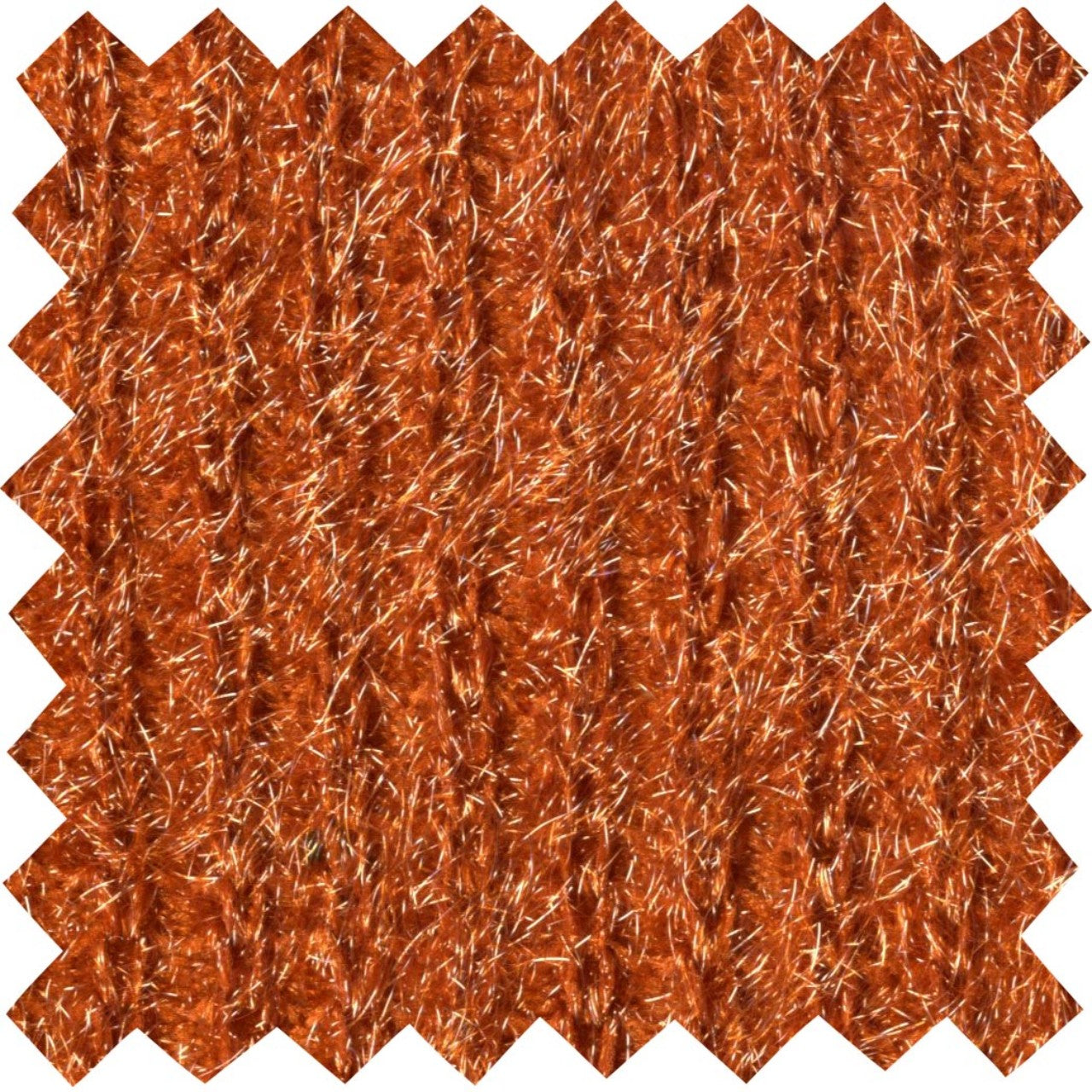 Razzle Dazzle Shaggy Knit Sweater, Faux Fur Fabric by the Yard (RUST, 1 ...