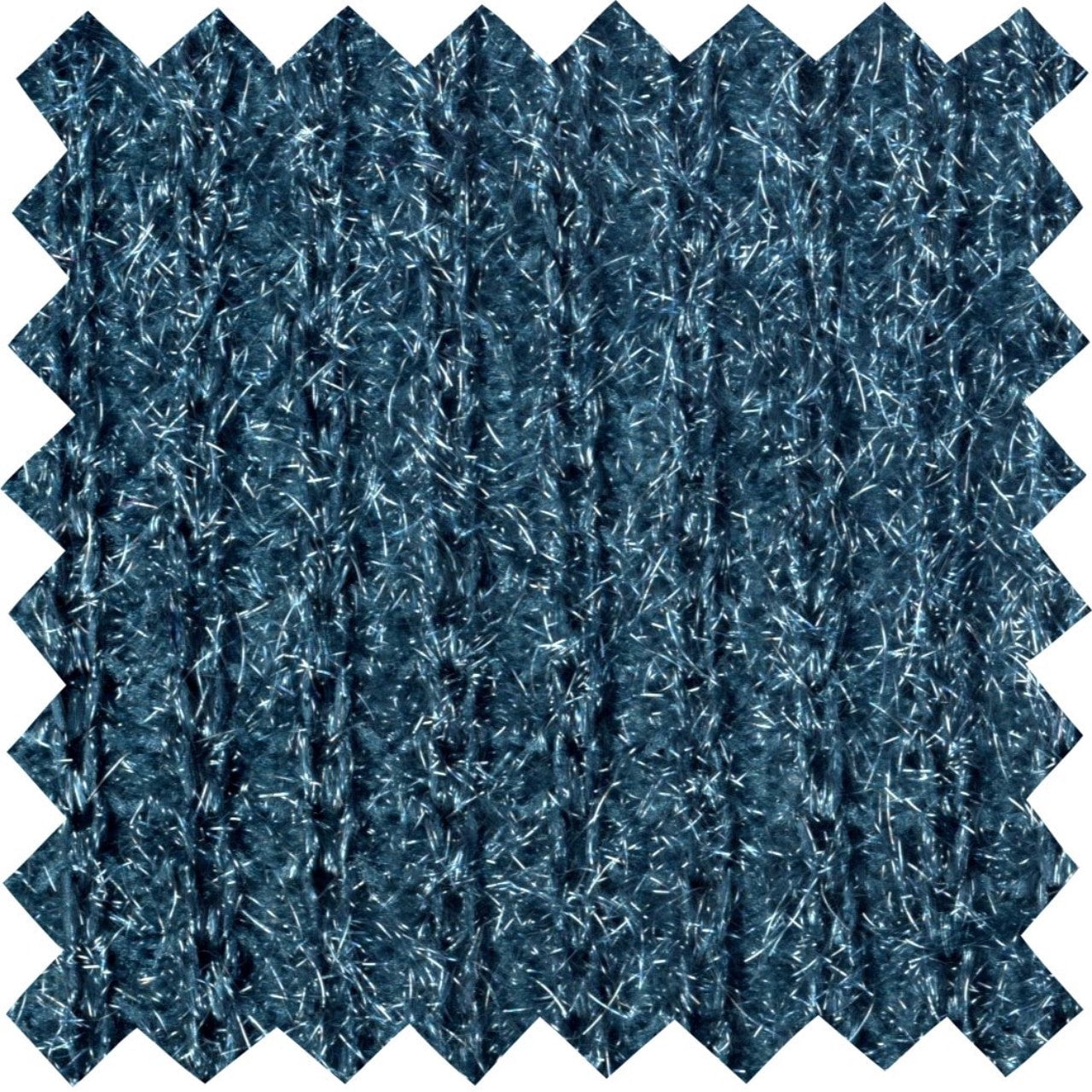 Razzle Dazzle Shaggy Knit Sweater, Faux Fur Fabric by the Yard (TEAL, 1 ...