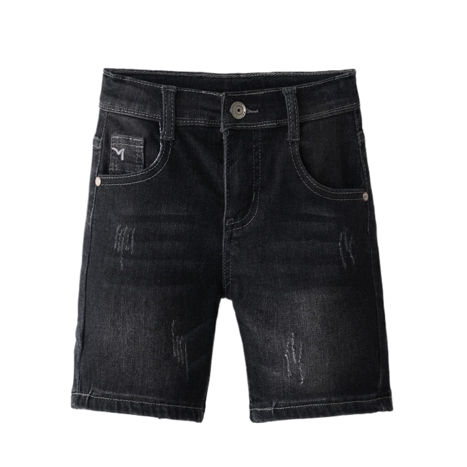 Razzly Child Boys Summer Denim Shorts Elastic Waist Casual Comfortable ...