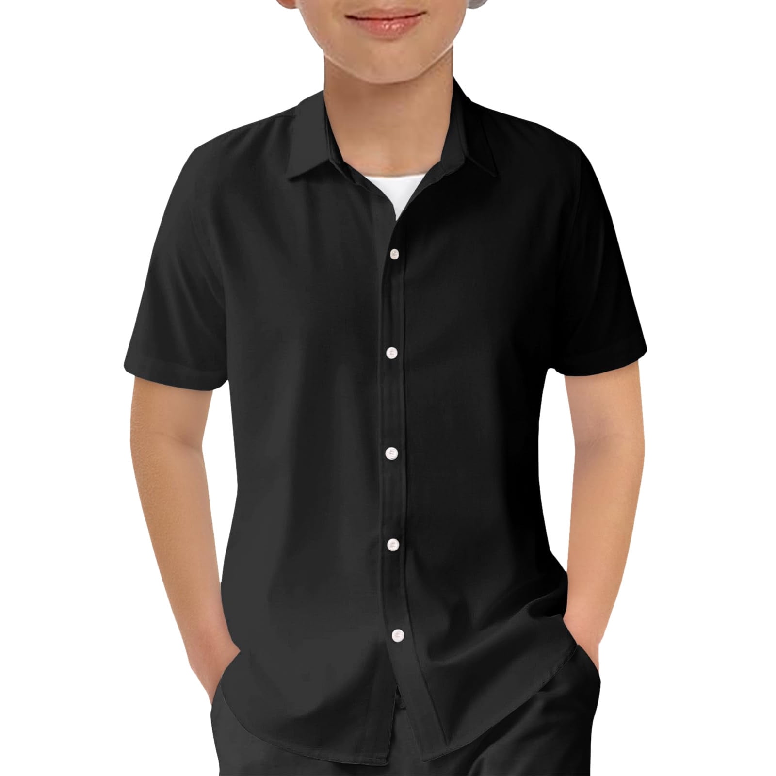 Razzly Tween Kid Clothes, Solid Color School Uniforms Big Boys Boys ...