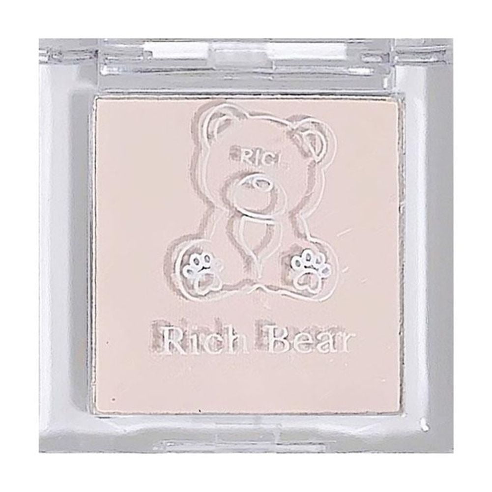 [Rb1001 Single Color Eye Shadow] 01# White Jade Color Jade White Pure ...