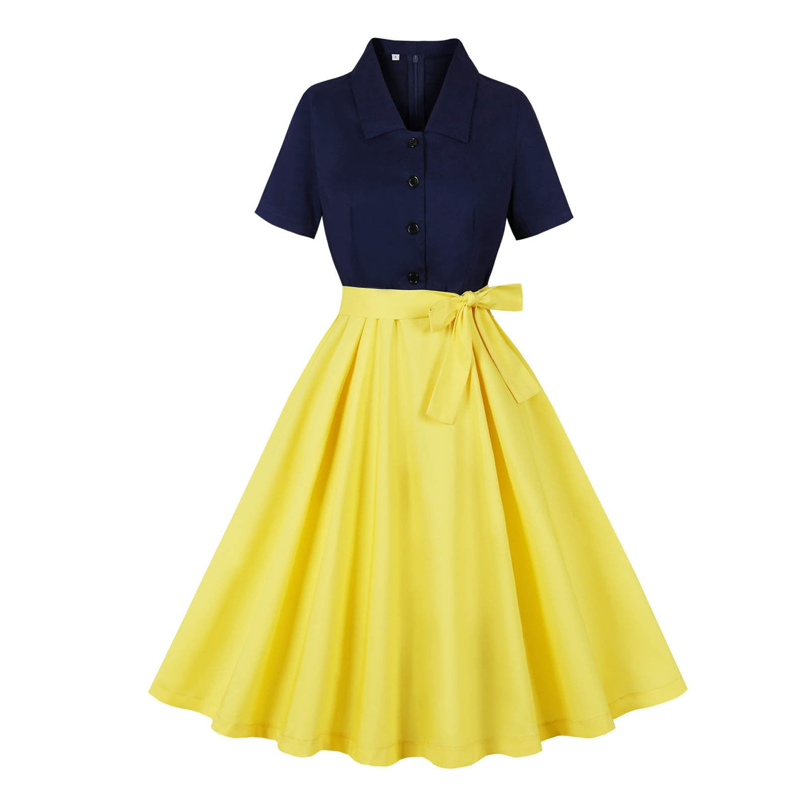 RbCulf Women 1950s Vintage Dress on Sale Formal Elegant Dolka Dots ...