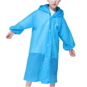 Wovilon Raincoat For Adults Portable Rain Cape Water-proof Outdoor ...