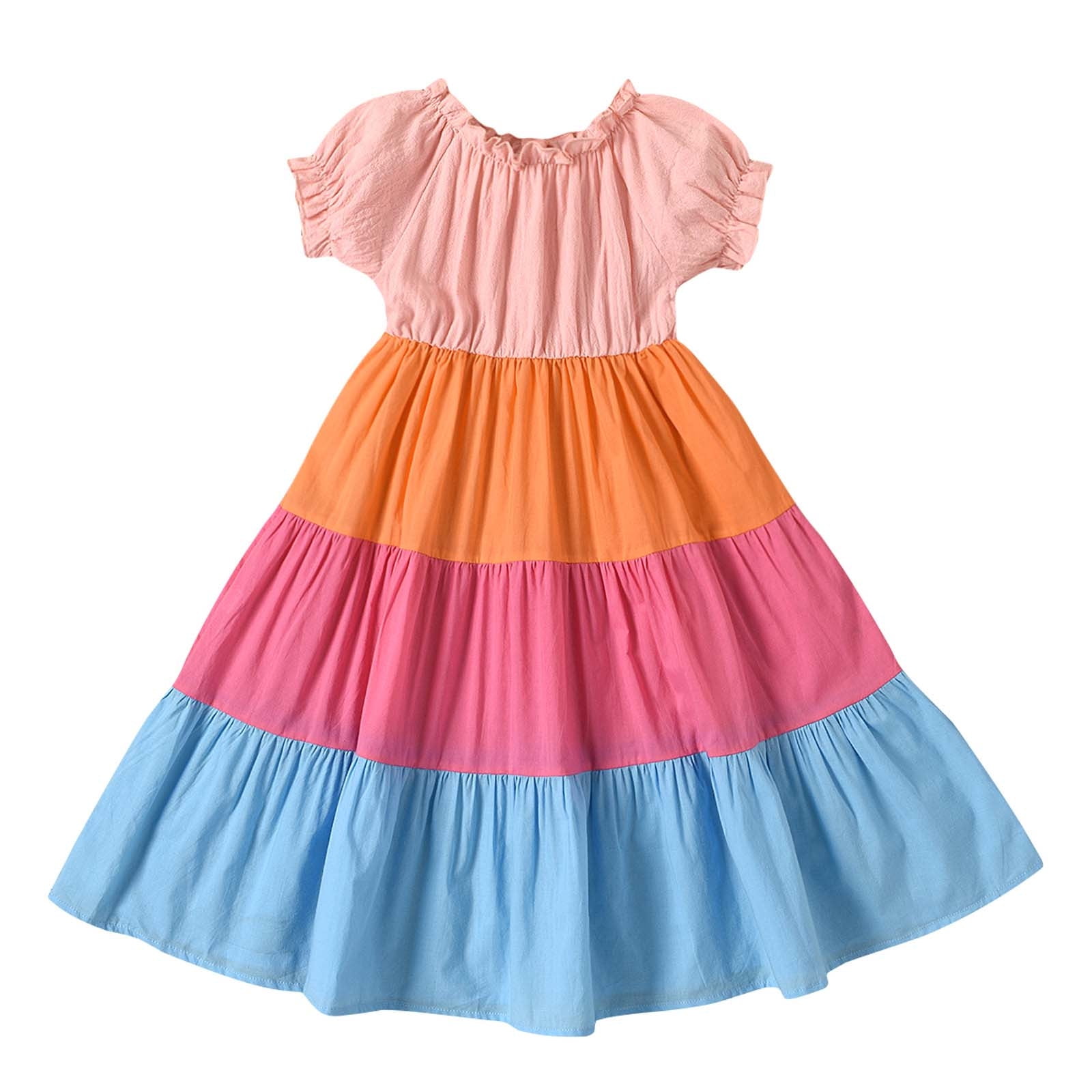 Rbaofujie Girls Dresses Sundresses for Girls Infant Toddler Baby Girl ...