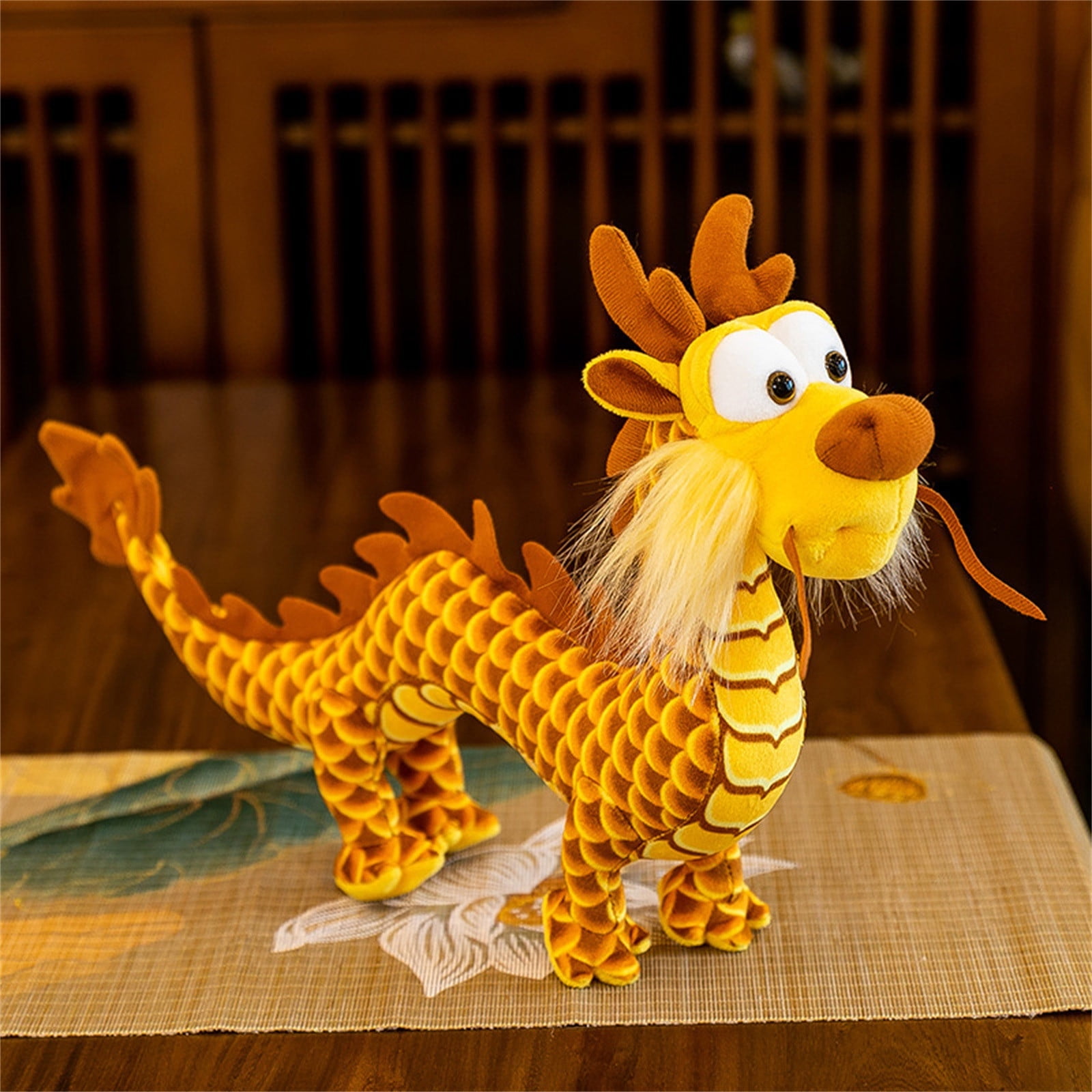 Rbaofujie Multi-colour 2024 Dragon Plush 15.7in Doll Chinese Dragon ...