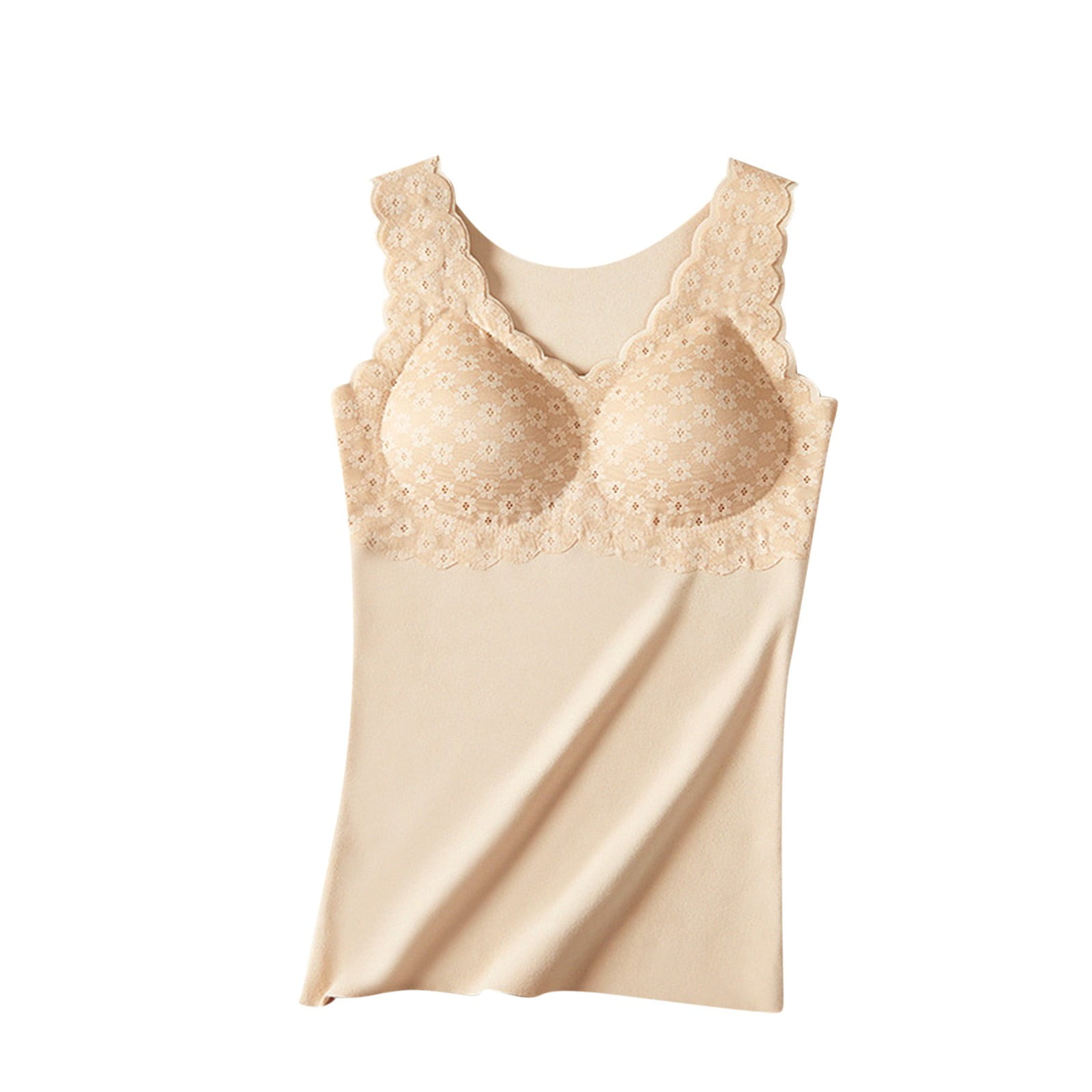 Rbaofujie Women's Comfort Bra Winter Self-heating Lace Warm And ...