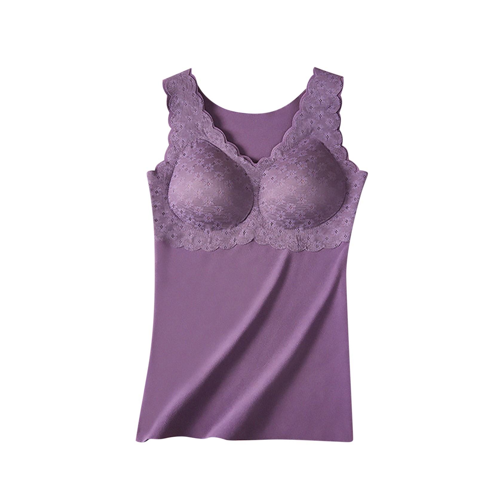 Rbaofujie Women's Comfort Bra Winter Self-heating Lace Warm And ...