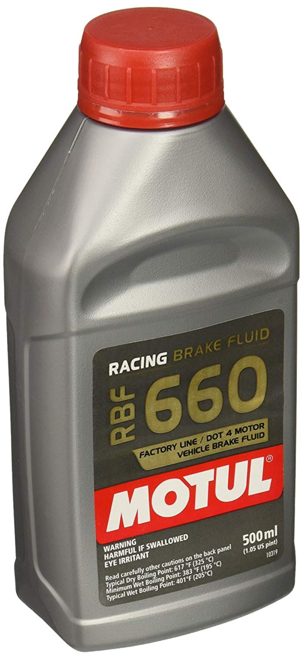 Rbf 660 Dot-4 Racing Brake Fluid 500 mL, For hydraulic actuated brake ...