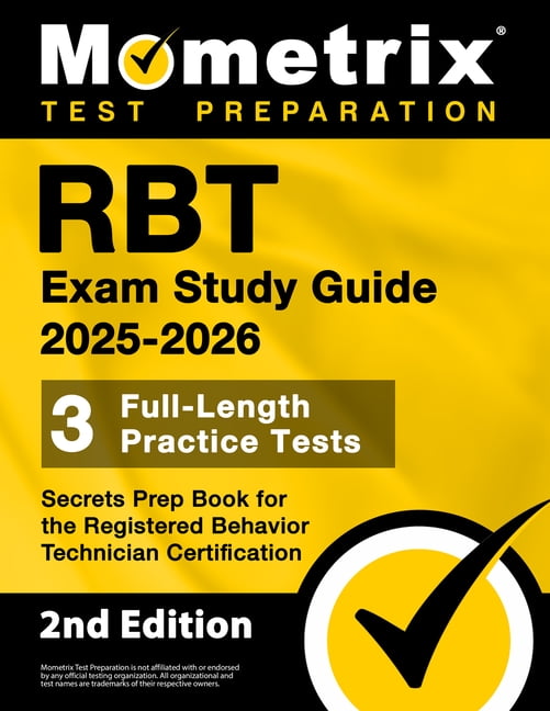 RBT Exam Study Guide 2025-2026 - 3 Full-Length Practice Tests, Secrets ...