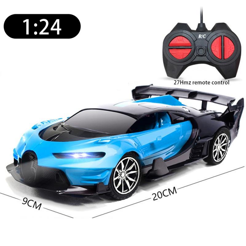 Rc Car Fast With Led Light 2.4g Radio Remote Control Sports Cars Stunt ...