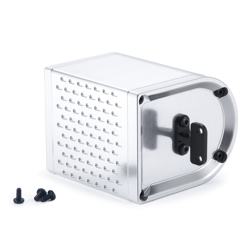 Rc Car Metal Exhaust Tank Metal Box Oil Fuel Tank 40x50mm for 1/14 ...