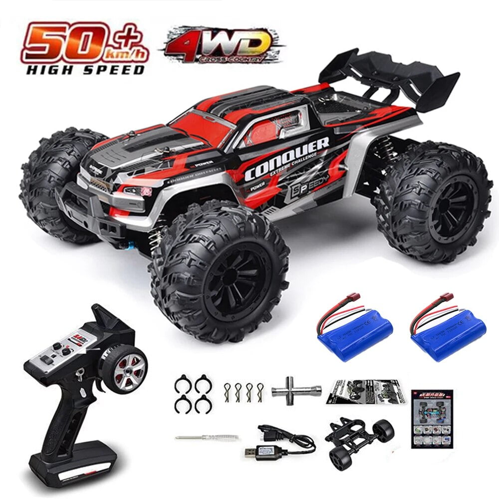Rc Car Off Road 4x4 High Speed 75KM/H Remote Control Car with LED ...